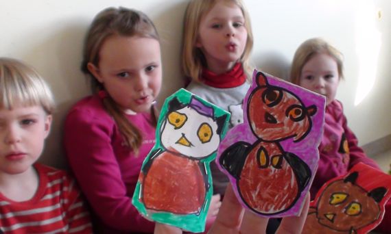 Þrjár litlar uglur