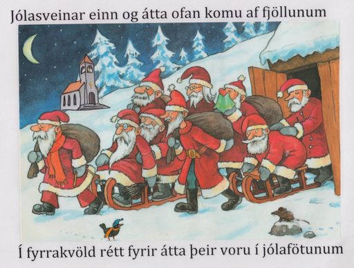 Einn og átta og Andrés Önd